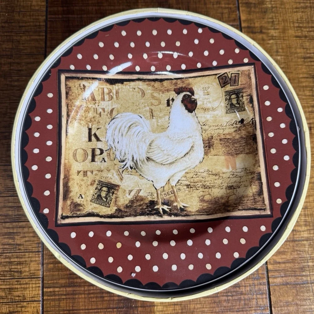 Sakura | Dining | Set 4 Sakura Table Oneida Retro Rooster Stoneware 825 ...